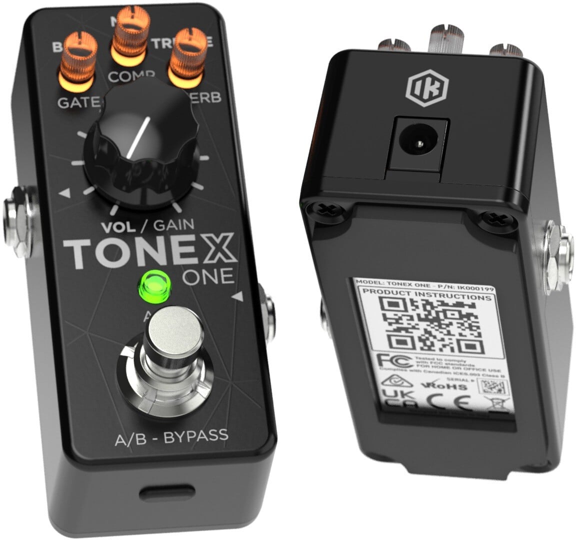 IK Multimedia TONEX ONE Modeling pedal i mikroformat | Lars Green Musik
