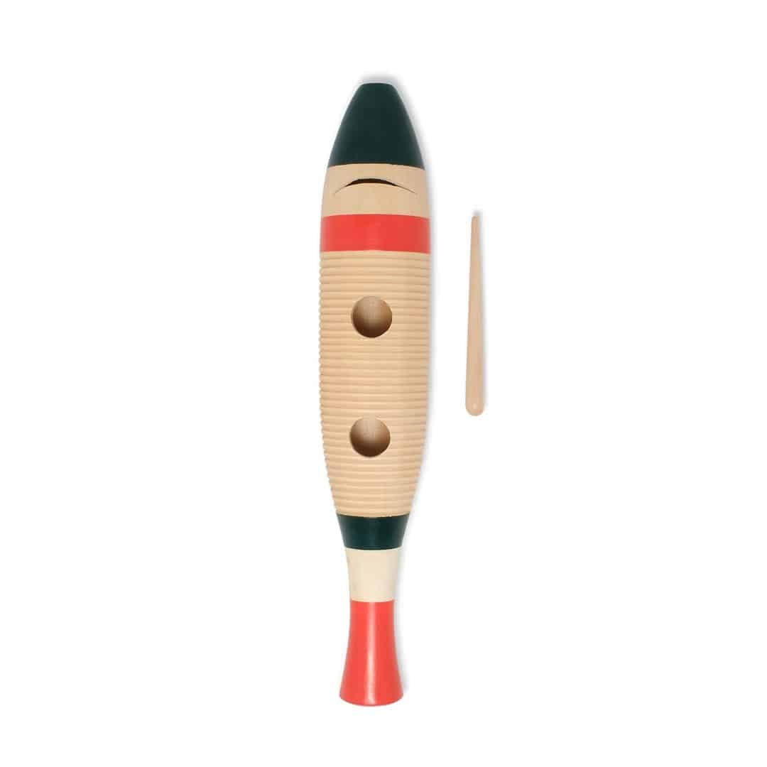 Latin Percussion Guiro CP Fish, CP249A, guiro i træ, robust lyd. | Lars ...